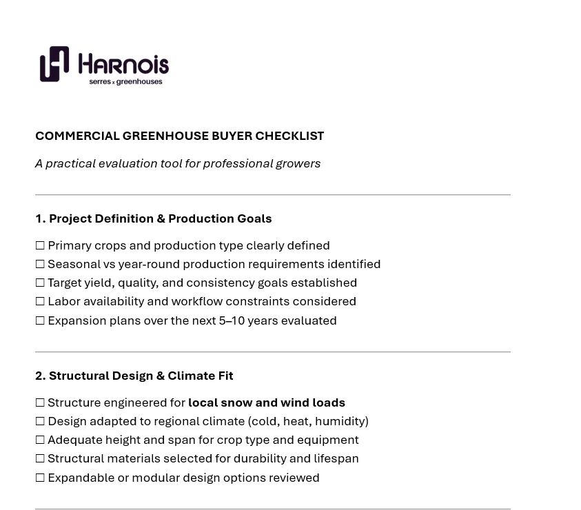 Commercial Greenhouse Buying Guide: Costs, Design & Manufacturer